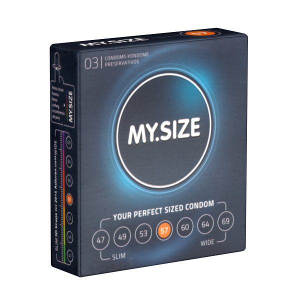 My Size Kondome in verschiedenen Größen: 57mm. Jetzt billiger! (aus der ...