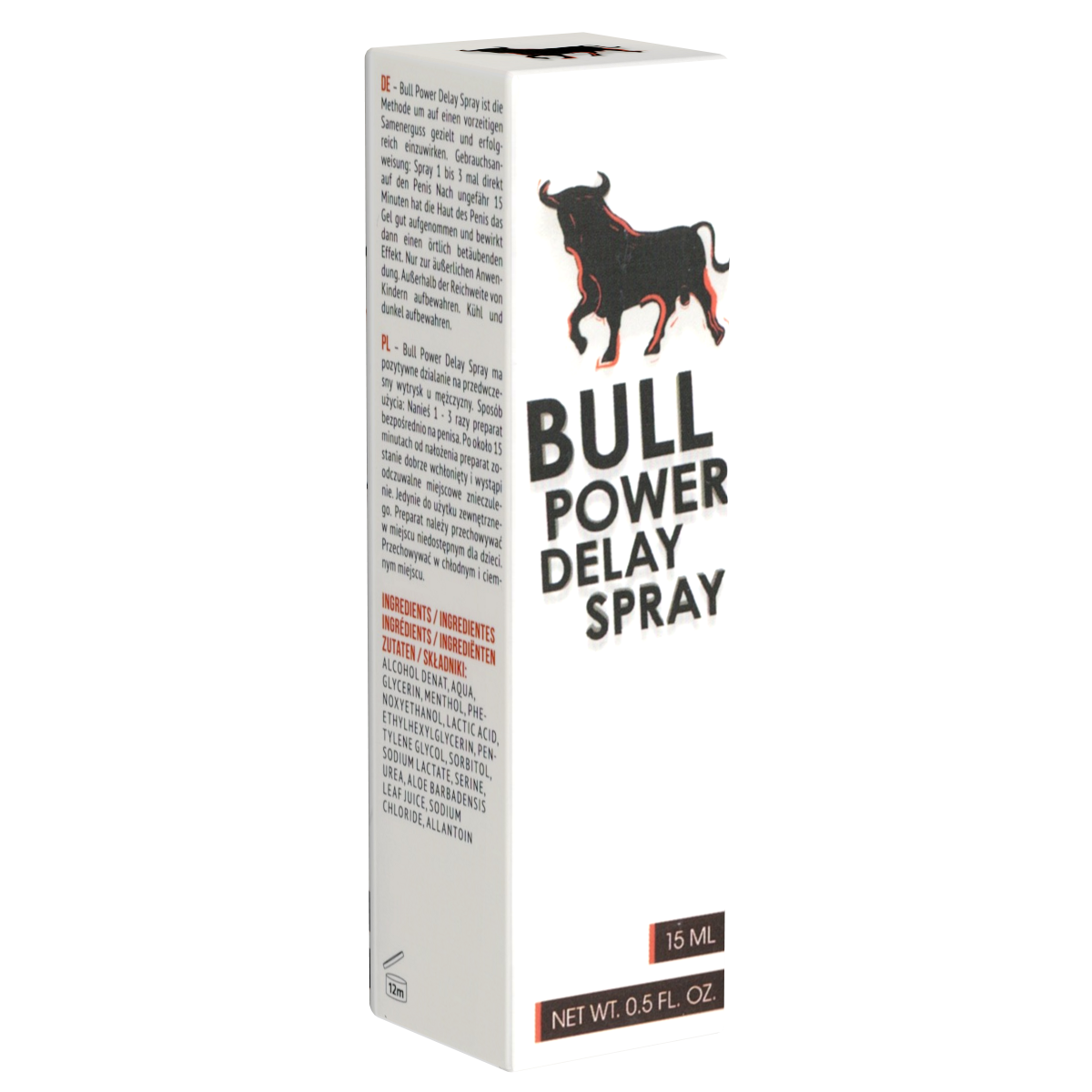 Pharmquests Bull Power Delay Spray 15 ml – Verzögerungsspray (aus der ...